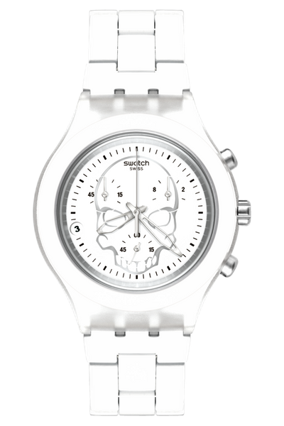 Swatch Full-blooded White Skull SVCW4000AG Price as of May 2025 ...