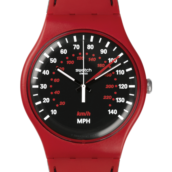 Swatch Red Brake SUOR104 Price as of January 2026 | WatchCharts