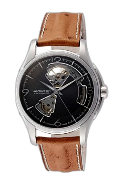 Hamilton Jazzmaster Open Heart 40 Stainless Steel H32565585 Price as of October 2025 | WatchCharts