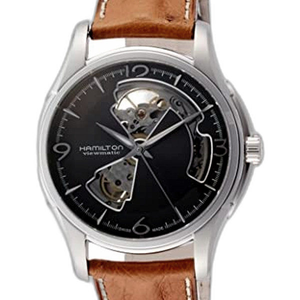 Hamilton Jazzmaster Open Heart 40 Stainless Steel H32565585 Price as of October 2025 | WatchCharts