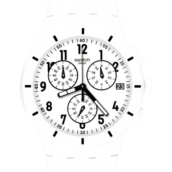 Swatch Twice Again White SUSW402 Price as of May 2026 | WatchCharts
