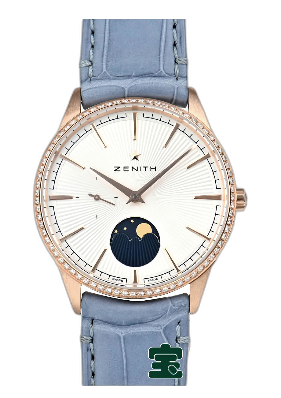 Zenith Elite Moon Phase 36 Rose Gold 22.3200.692/01 Price as of ...