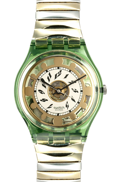 Swatch Green Shine S GG131 Price as of May 2026 | WatchCharts