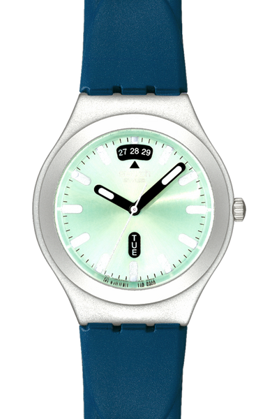 Swatch Extrados Aqua YGS7008 Price as of December 2025 | WatchCharts