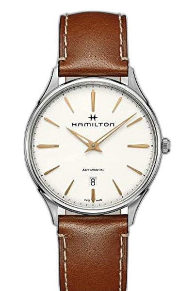 Hamilton Jazzmaster Thinline Auto 40 Stainless Steel H38525512 Price as ...