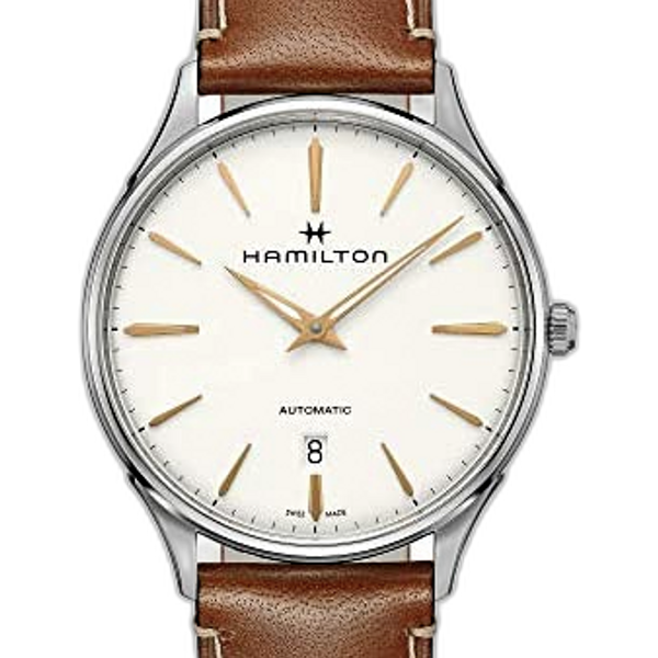Hamilton Jazzmaster Thinline Auto 40 Stainless Steel H38525512 Price as ...