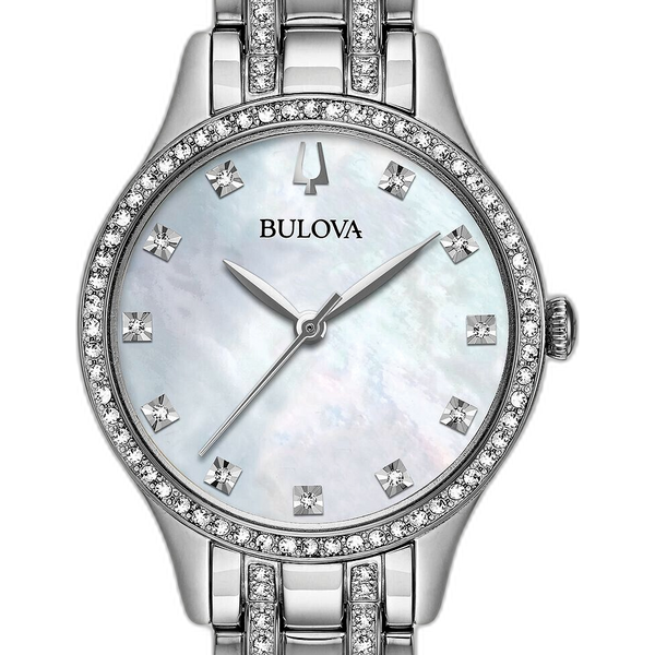 Bulova Crystal 96X145 Price as of September 2025 | WatchCharts