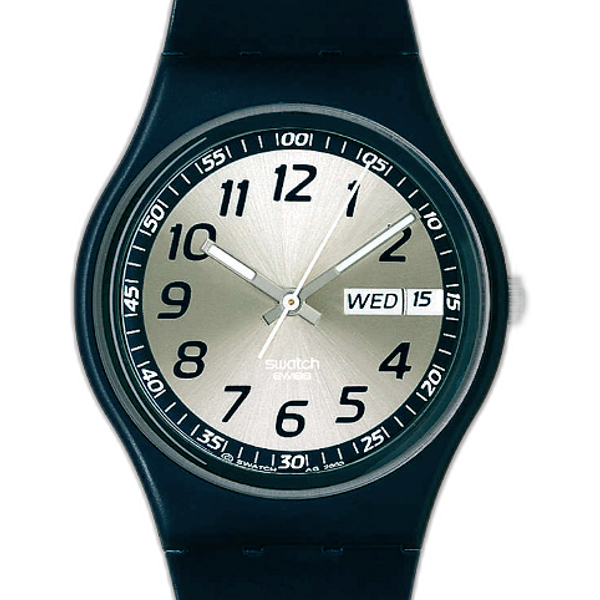 Swatch Time In Blue GN716 Price as of June 2025 | WatchCharts