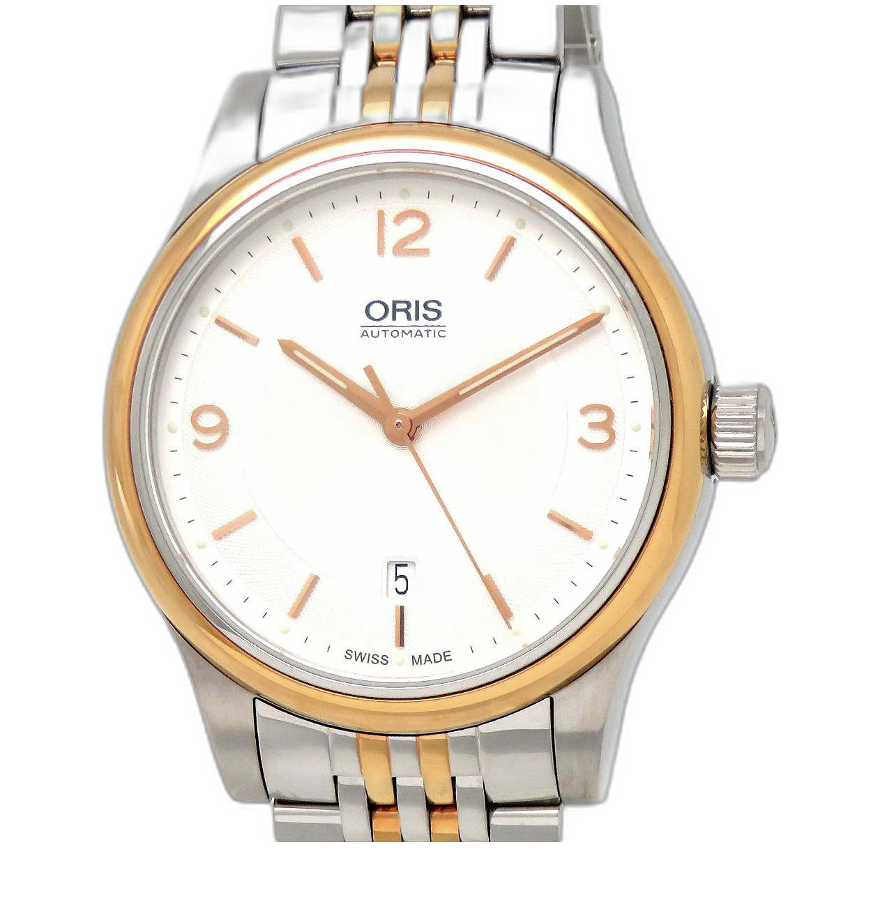 Oris Classic Date 733 7594 4331 Price as of December 2025 | WatchCharts