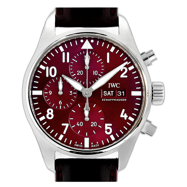 [Rakuten Super Sale period triple points] IWC Pilot Watch Chronograph ...