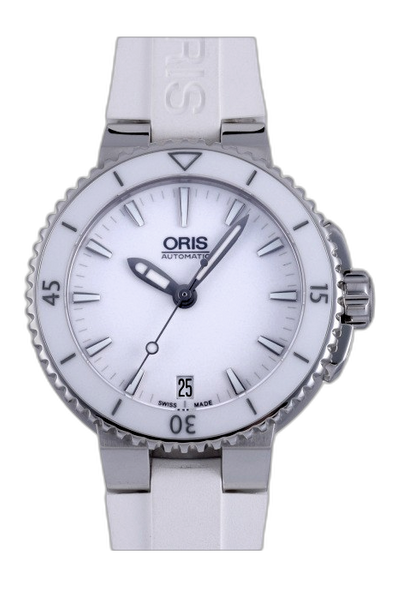 Oris Aquis Date 36 733 7652 4156 Price as of April 2026 | WatchCharts