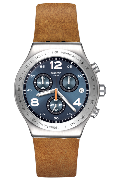 Swatch Cognac Wrist YVS470 Price as of June 2026 | WatchCharts