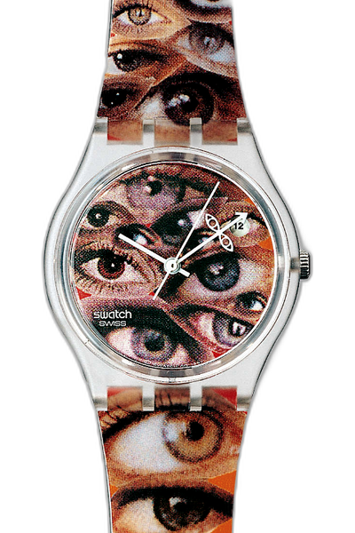 Swatch Eye Eye Aie GK411 Price as of May 2026 | WatchCharts