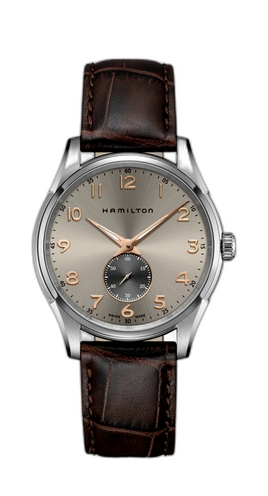 Hamilton Jazzmaster Thinline Small Second Quartz Stainless Steel ...