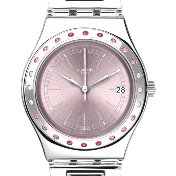 Swatch Pinkaround YLS455G Price as of September 2025 | WatchCharts