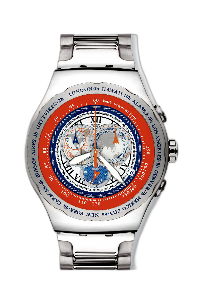 Swatch Travel Man YOS418G Price as of May 2026 | WatchCharts