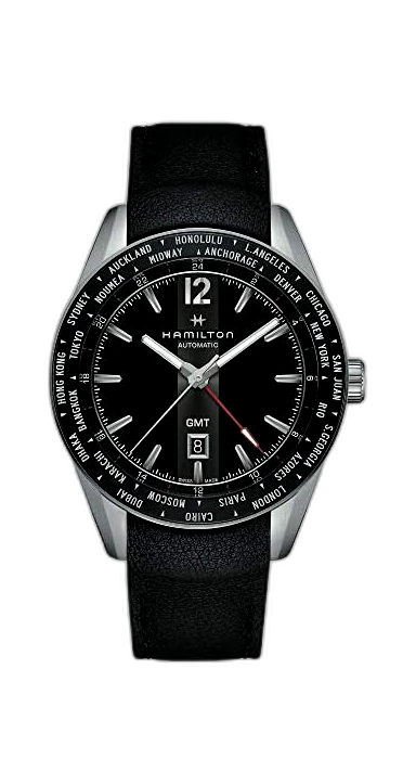 Hamilton Broadway GMT Limited Edition 46 Stainless Steel H43725731 ...