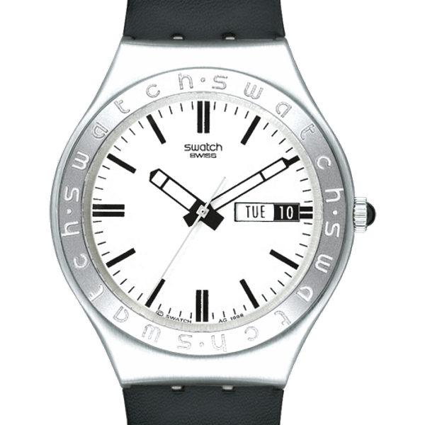 Swatch Blackguard YGS713 Price as of March 2026 | WatchCharts