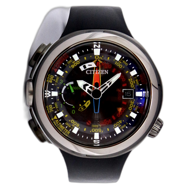 Pre-Owned Citizen Eco-Drive Limited Edition Promaster Altichron BN5048 ...