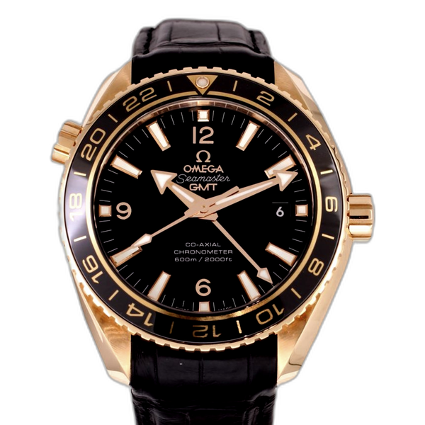 Omega Seamaster Planet Ocean 600M Co-Axial 43.5 GMT 232.63.44.22.01.001 ...