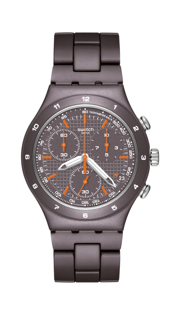 Swatch Brown Coat YCC4000AG Price as of December 2025 | WatchCharts