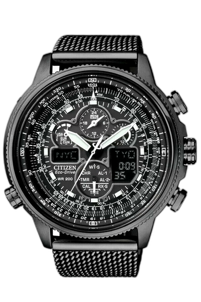 Citizen Promaster Eco-Drive Navihawk A-T JY8037-50E Price as of ...