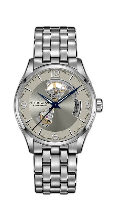 Hamilton Jazzmaster Open Heart 42 Stainless Steel H32705121 Price as of ...