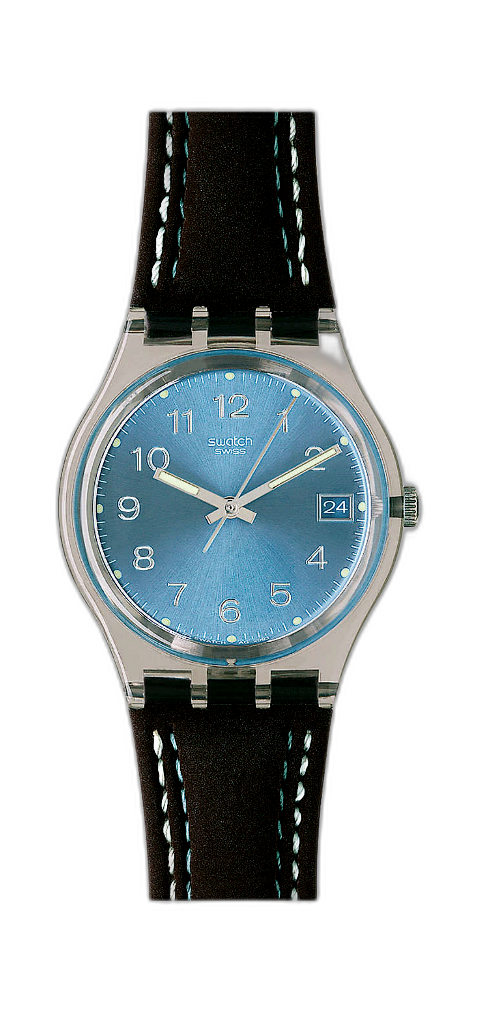 Swatch Blue Choco GM415 Price as of December 2025 | WatchCharts