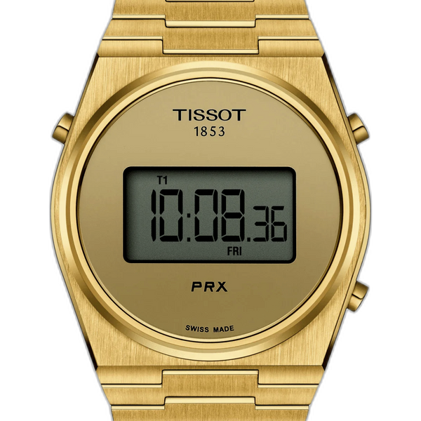 Tissot PRX Digital 40 Yellow Gold T137.463.33.020.00 Price as of ...