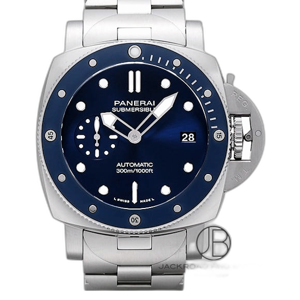 Panerai Luminor Submersible 42 3 Days Automatic Blue Notte PAM02068 ...