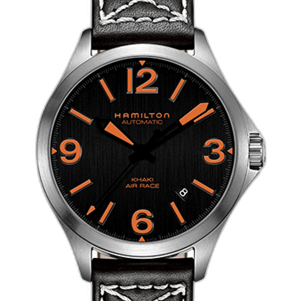 Hamilton Khaki Aviation Air Race 38 Auto Black H76235731 Price as of ...