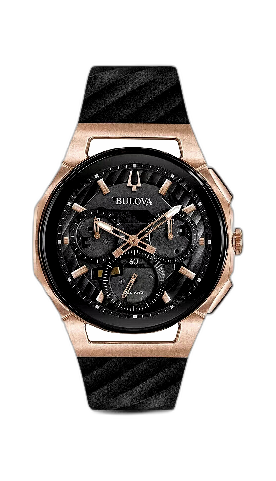 Bulova CURV Chronograph 98A185 Price as of December 2025 | WatchCharts