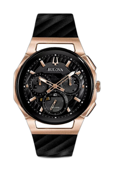 Bulova CURV Chronograph 98A185 Price as of December 2025 | WatchCharts