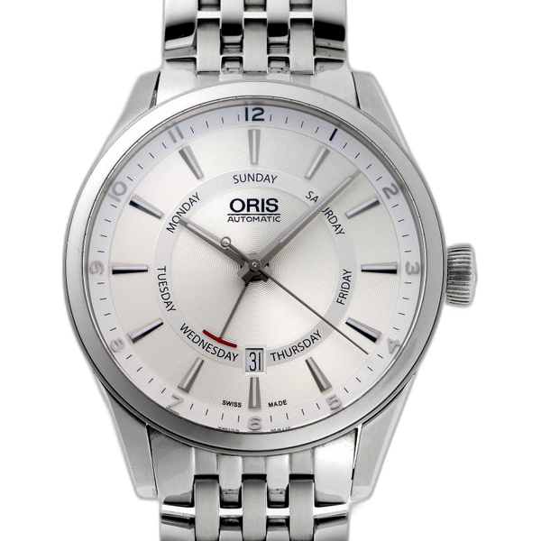 Oris Artix Pointer Day 755 7691 4051 Price as of May 2026 | WatchCharts