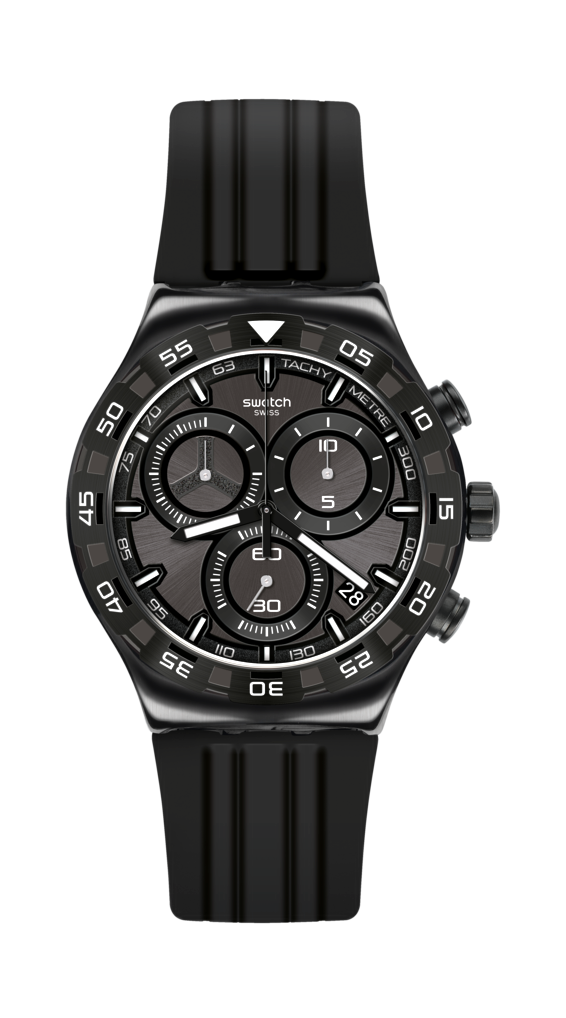 Swatch Teckno Black YVB409 Price as of May 2026 | WatchCharts
