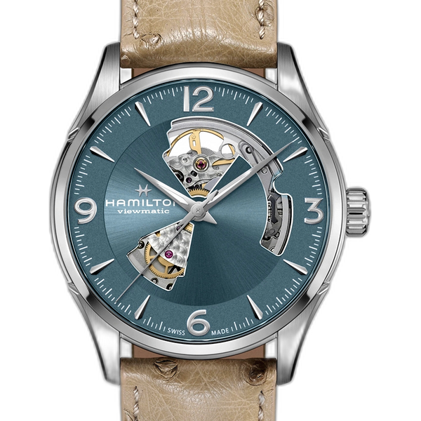 Hamilton Jazzmaster Open Heart Stainless Steel H32705842 Price as of ...