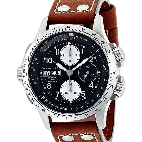 Hamilton Khaki Aviation X-Wind H77616533 Price as of December 2025 ...