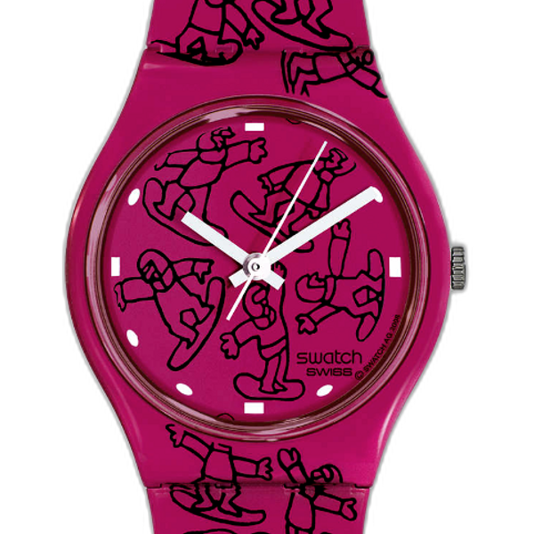 Swatch Pink Ride GZ200 Price as of October 2025 | WatchCharts