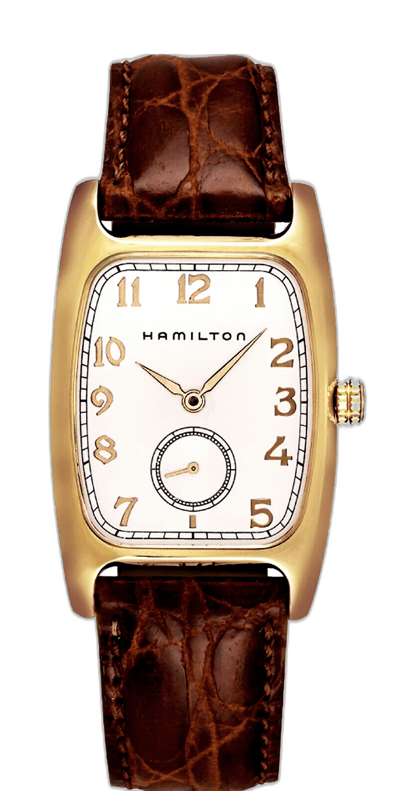 Hamilton Boulton Quartz Small Second Yellow Gold H13431553 Price, Specs ...