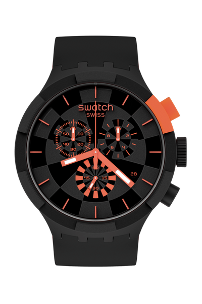 Swatch Checkpoint Red SB02B402 Price as of October 2025 | WatchCharts