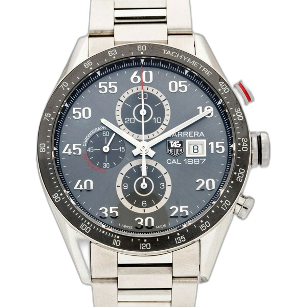 TAG Heuer Carrera Calibre 1887 43 CAR2A11 Price as of January 2026 ...