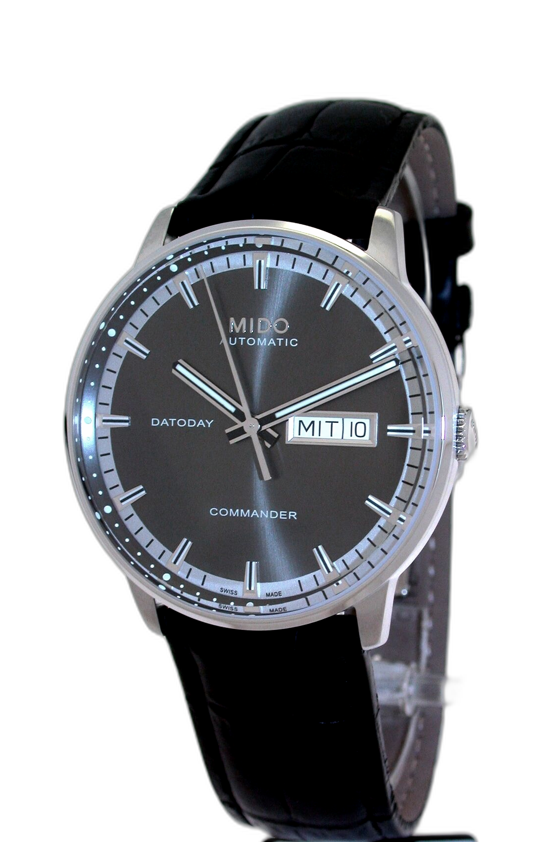 Mido Commander Datoday M016.430.16.061.80 Price as of January 2026 ...