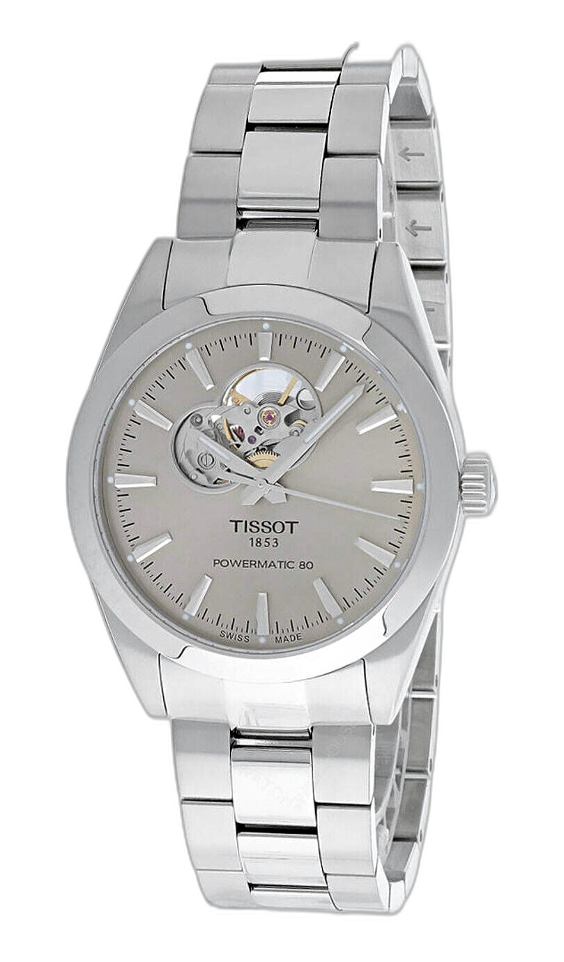 Tissot Gentleman Powermatic Open Heart Stainless Steel T127.407.11.081.00 Price as of October ...