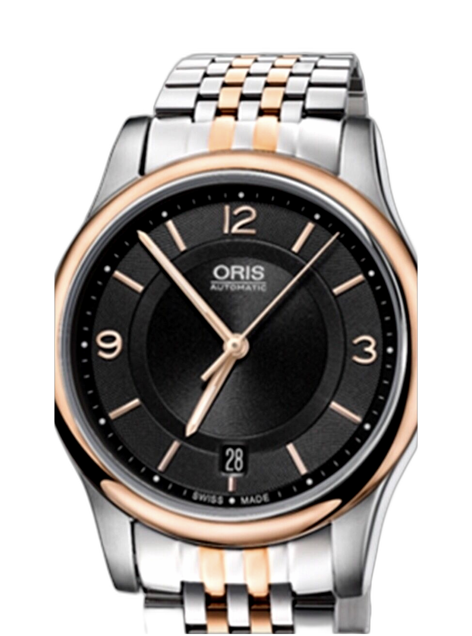 Oris Classic Date 733 7578 4334 Price as of January 2026 | WatchCharts