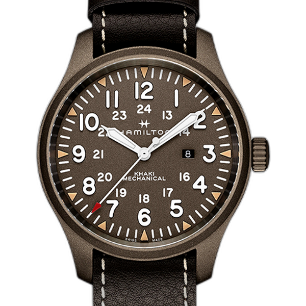 Hamilton Khaki Field Mechanical 50 PVD H69829560 Price as of March 2026 ...