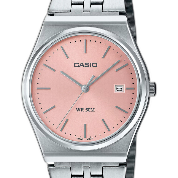 Casio MTP-B145D-4A 35mm Quartz Stainless Steel Men's Watch ...