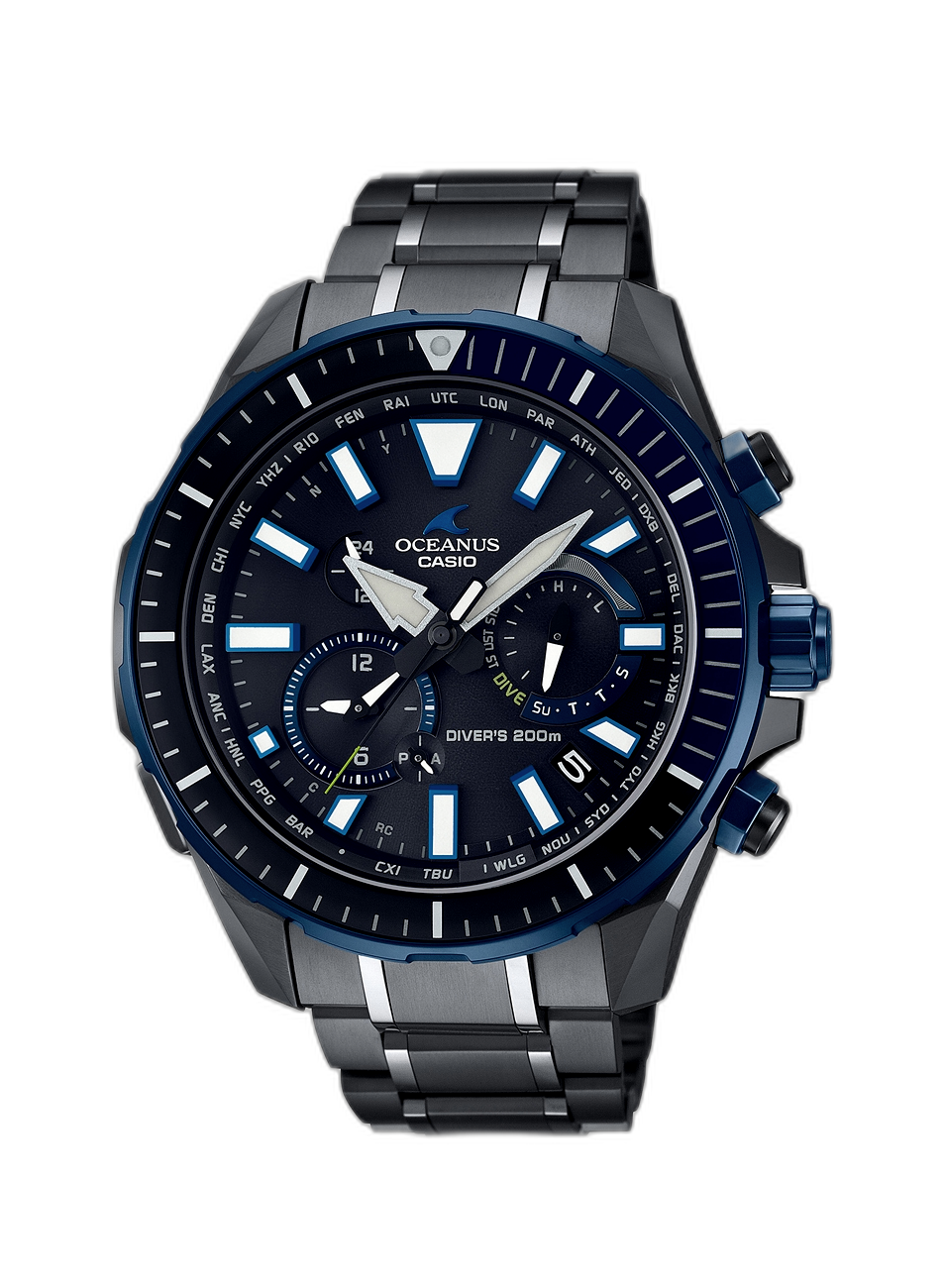 Casio Oceanus OCWP2000B Price as of March 2026 | WatchCharts