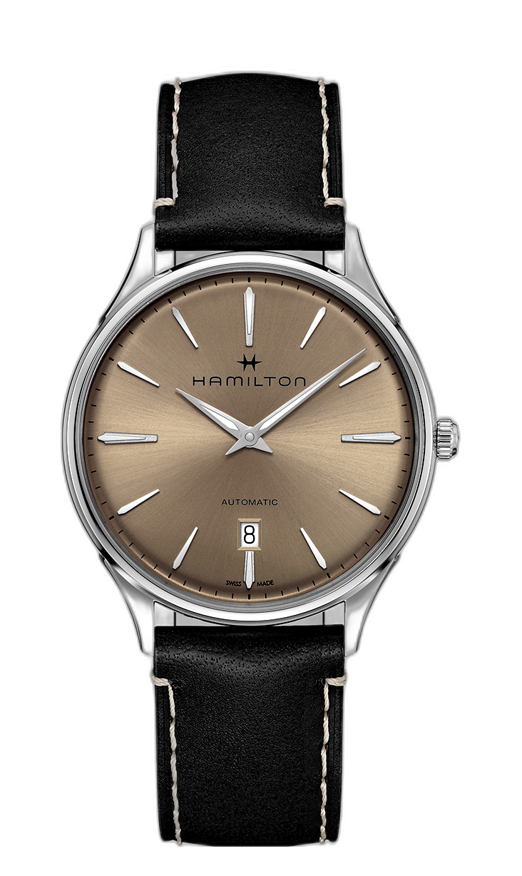 Hamilton Jazzmaster Thinline Auto 40 Stainless Steel H38525721 Price as ...