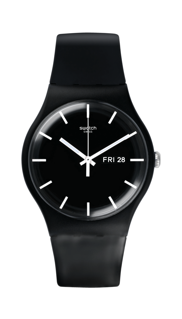 Swatch Mono Black SUOB720 Price as of January 2026 | WatchCharts