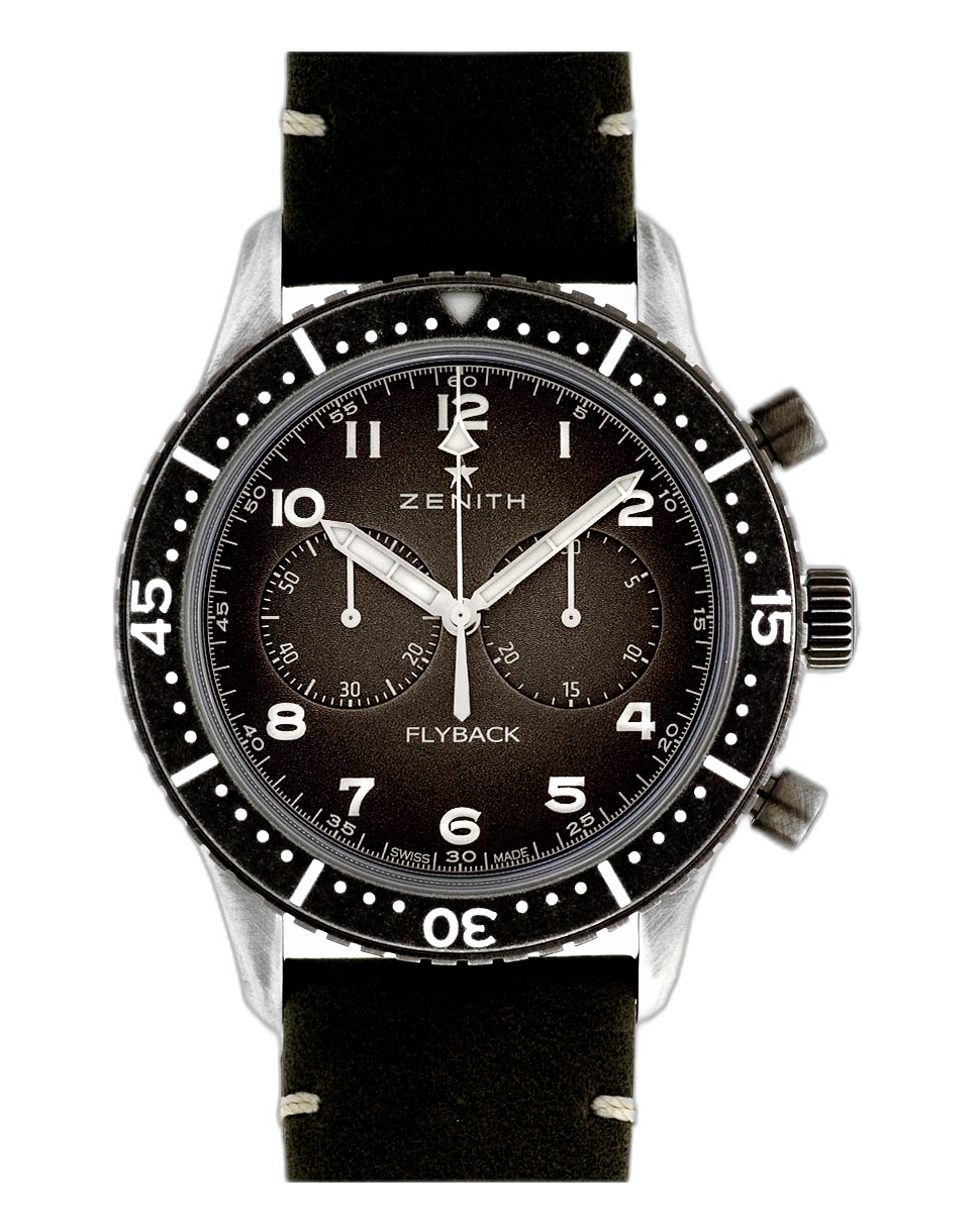 Zenith Cronometro Tipo CP-2 Flyback Aged Steel 11.2240.405/21 Price as ...